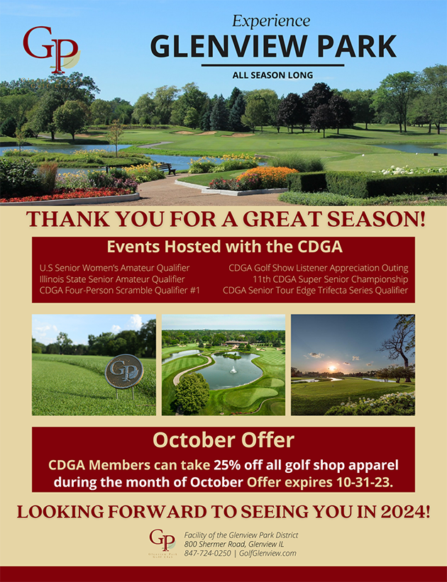 CDGA Member Perks: Glenview Park Golf Club | Chicago District Golf ...